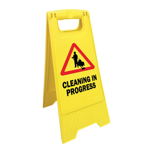Signage - Cleaning In Progress – Kibble Enterprises